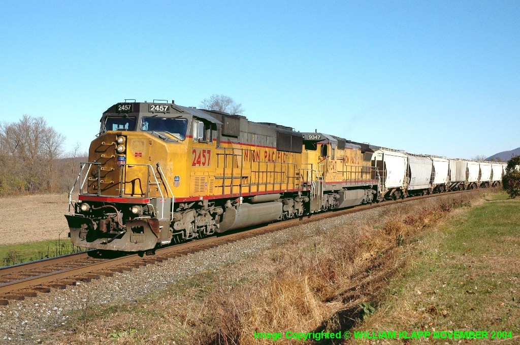 NS 13T , UP 2457 , UP 9347